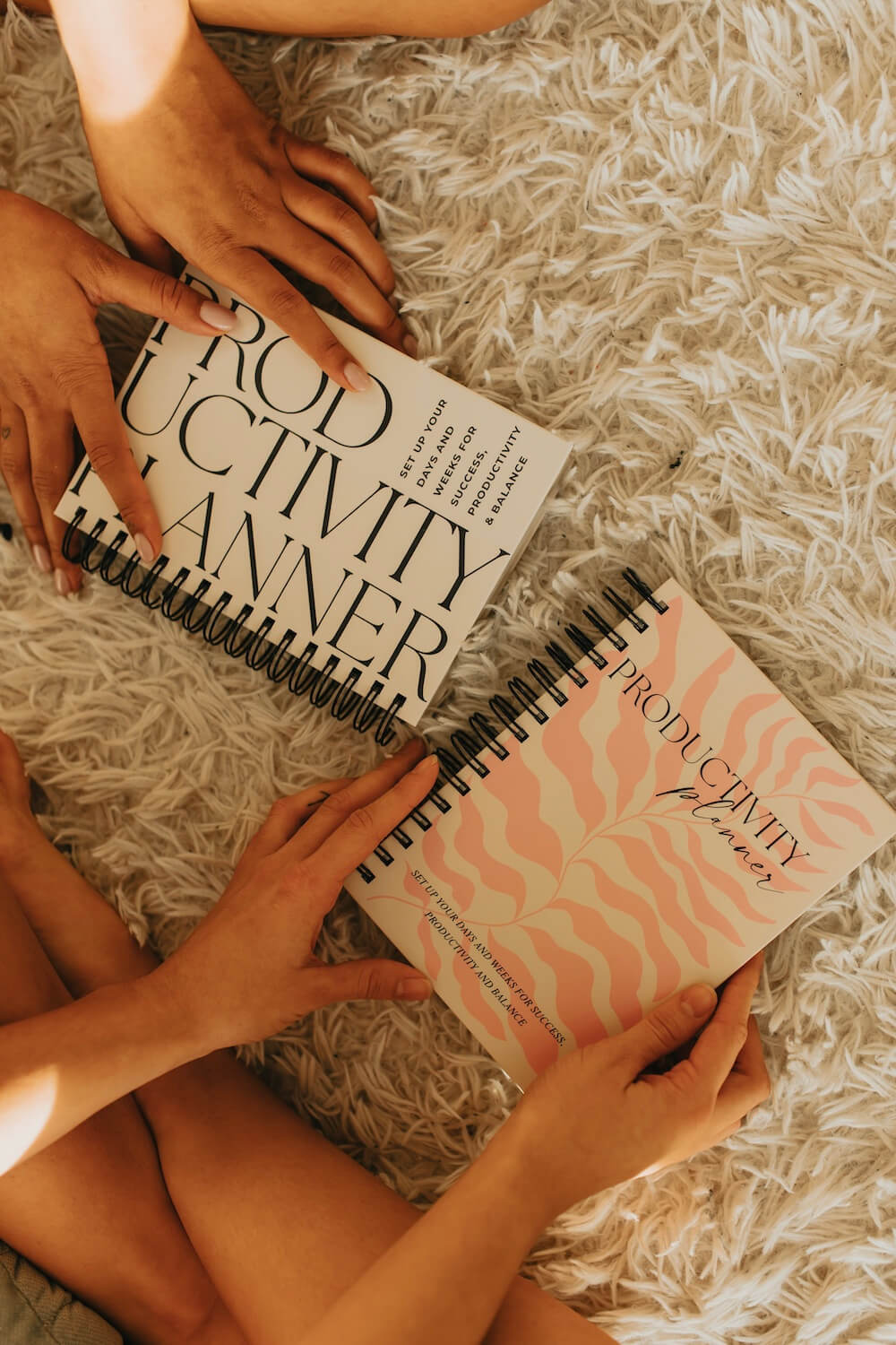 PINK PRODUCTIVITY PLANNER - Aspire wellness